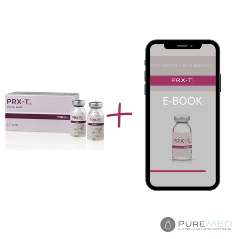 PRX-T33 5x4ml + E-BOOK - profesjonalny preparat od PureMED